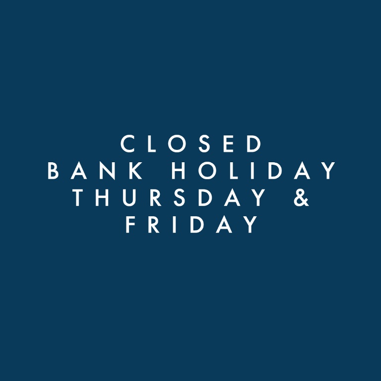 Bank Holiday Closure